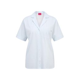 s.Oliver Schlafshirt Damen Gr&ouml;&szlig;e S/M hellblau / wei&szlig;