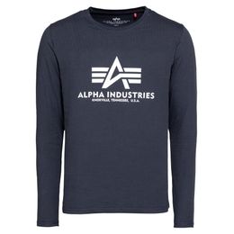 Alpha Industries Shirt Herren Gr&ouml;&szlig;e XS navy / wei&szlig;