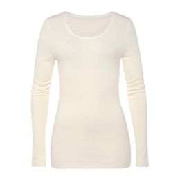 Lascana Shirt Damen Gr&ouml;&szlig;e XS creme