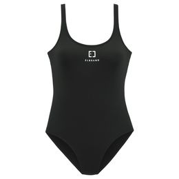 ELBSAND Badeanzug Damen Gr&ouml;&szlig;e S schwarz / wei&szlig;
