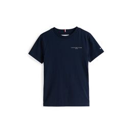 Tommy Hilfiger T-Shirt Jungen Gr&ouml;&szlig;e 122 nachtblau / offwhite