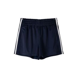 Bershka Shorts Damen Gr&ouml;&szlig;e 42 navy / wei&szlig;