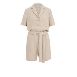 WE Fashion Jumpsuit Damen Gr&ouml;&szlig;e XXXL beige