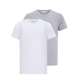 Anou Anou Shirt Herren Gr&ouml;&szlig;e XL grau / wei&szlig;