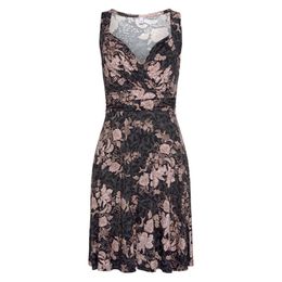 Vivance Kleid Damen Gr&ouml;&szlig;e 34 nude / anthrazit / schwarz