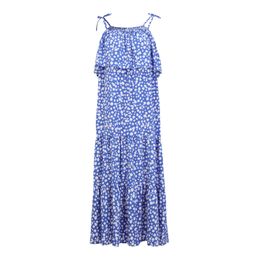 River Island Petite Kleid Damen Gr&ouml;&szlig;e 34 himmelblau / wei&szlig; Winterkleid