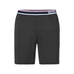 s.Oliver Pyjamashorts Herren Gr&ouml;&szlig;e S creme / navy / schwarz / wei&szlig;