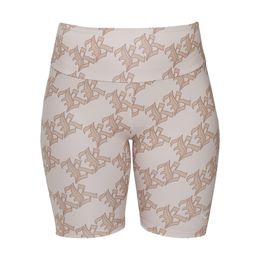Karl Kani Shorts Damen Gr&ouml;&szlig;e S sand / wei&szlig;