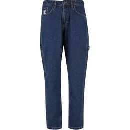 Karl Kani Jeans Herren Gr&ouml;&szlig;e 34 enzian / wei&szlig;