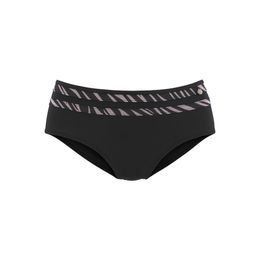 Lascana Bikinihose Damen Gr&ouml;&szlig;e XS lila / schwarz