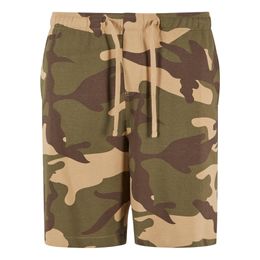 Urban Classics Shorts Herren Gr&ouml;&szlig;e 34 beige / dunkelbraun / oliv