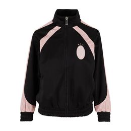 PEQUS Sweatjacke Damen Gr&ouml;&szlig;e L rosa / pastellpink / schwarz