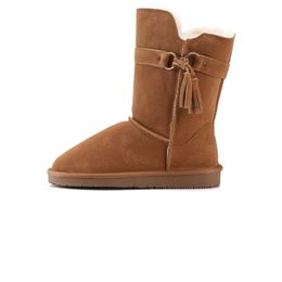 Gooce Snowboots 'Bangle' Damen Gr&ouml;&szlig;e 39 cognac Winterschuhe