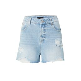 Nasty Gal Shorts Damen Gr&ouml;&szlig;e 34 blue denim