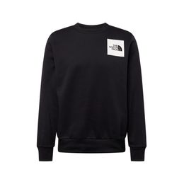 The North Face Sweatshirt 'FINE' Herren Gr&ouml;&szlig;e S schwarz / wei&szlig;