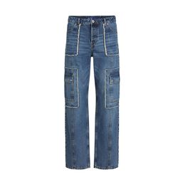 KARL LAGERFELD JEANS Jeans 'RELAXED UTILITY' Herren Gr&ouml;&szlig;e 28 blue denim