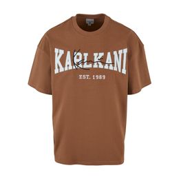 Karl Kani T-Shirt Herren Gr&ouml;&szlig;e XL braun / wei&szlig;