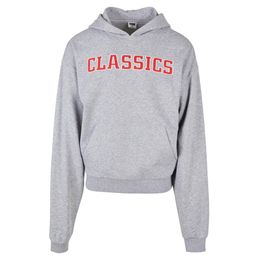 Urban Classics Sweatshirt Herren Gr&ouml;&szlig;e XL graumeliert / rot / wei&szlig;