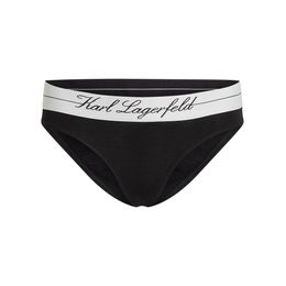 K by KARL LAGERFELD Karl Lagerfeld Panty 'HOTEL' Damen Gr&ouml;&szlig;e M schwarz / wei&szlig;