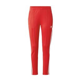 adidas originals Hose 'Adicolor' Damen Gr&ouml;&szlig;e 46/48 rot / wei&szlig;