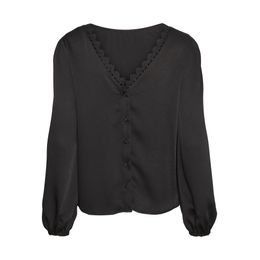 V&eacute;ro Moda Vero Moda Bluse 'ELENORA' Damen Gr&ouml;&szlig;e L schwarz