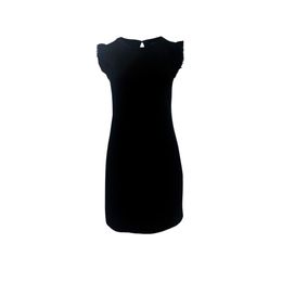Koroshi Kleid Damen Gr&ouml;&szlig;e 44 schwarz Winterkleid