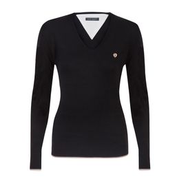 Jacey Quinn Pullover Damen Gr&ouml;&szlig;e S schwarz