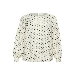 Kaffe Curve Bluse 'Oscarne' Damen Gr&ouml;&szlig;e 7XL schwarz / offwhite