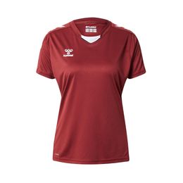 Hummel Jersey female size XS Wine red / White