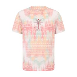 Just Rhyse Shirt 'Pocosol' Herren Gr&ouml;&szlig;e XXL beige / blau / mauve / rosa / altrosa