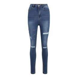 Missguided Jeans Damen Gr&ouml;&szlig;e 34 blau