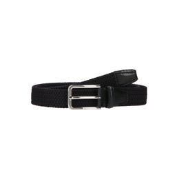 BOSS G&uuml;rtel 'Clorio' Herren Gr&ouml;&szlig;e 80 schwarz / silber