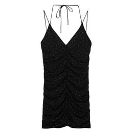 Pull&Bear Pull&bear Kleid Damen Gr&ouml;&szlig;e 38 schwarz / wei&szlig; Sommerkleid