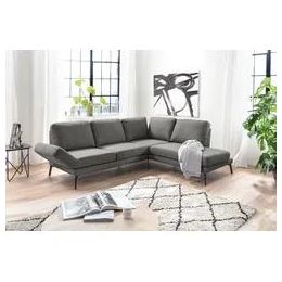 Ecksofa 3C Candy "Kairo Multifunktion-Sofa, bequem und viele Komfortfunktionen, L-Form", grau (anthrazit), B:288cm H:87cm T:223cm, 54% Polyacryl, 46% Polyester, Sofas, inklusive Drehsitz-, Armlehnen- und Rückenverstellung