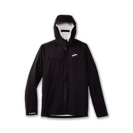 Brooks High Point Waterproof Jacket Bekleidung Herren schwarz