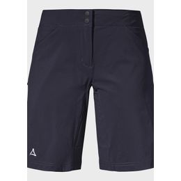 Schöffel Shorts SCHÖFFEL "Shorts Danube L", Gr. 36, Normalgrößen, blau (8820, blau), Oberstoff: 85% Nylon 15% Elasthan, sportlich, Hosen