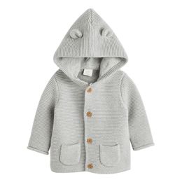 next Strickjacke Mädchen Größe 80 grau