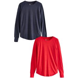 next Shirt Damen Gr&ouml;&szlig;e M navy / rot