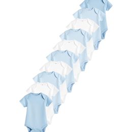next Romper/Bodysuit boy Blue, White size 6-9 mths