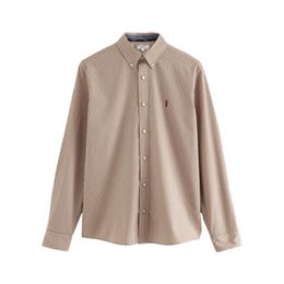next Button Up Shirt male Beige size 3XL