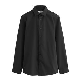 next Button Up Shirt male Black size 15