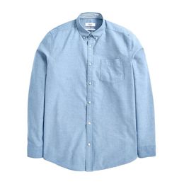 next Button Up Shirt male Blue size M