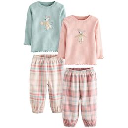 next Pajamas girl Green, Pink size 4-5 yrs