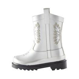 next Rubber Boots girl Silver size 6 K