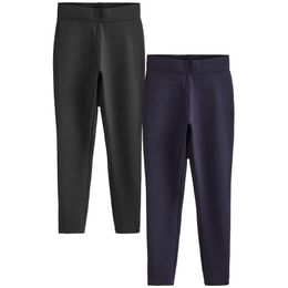 next Leggings Damen Größe S navy / schwarz
