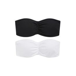next Bikini Top female Black, White size 18