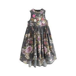 next Kleid Mädchen Größe 104 grau / mischfarben