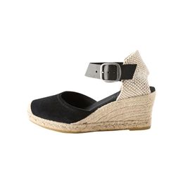 next Espadrilles Damen Größe 38 creme / dunkelbeige / schwarz