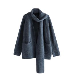next Knit Cardigan female Blue size Medium