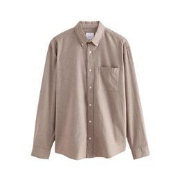 next Button Up Shirt male Beige size 3XL
